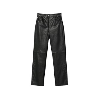 Sportmax Spscrespo Lederhose - - Trousers - Damen - Schwarzk - S