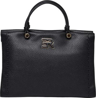 Ermanno Scervino Femme, Sacs, Noir, Taille: ONE Size Tote Petra