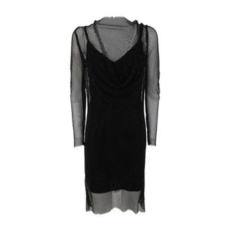 Max Mara Mini Kleid - - Dresses - Damen - Schwarzk - XS