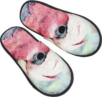Generic Fourrure Pantoufles Cacato&egrave;s Rosalbin Australien Chaud Accueil Pantoufles L&eacute;gers Maison Slippers Pour H&ocirc;tel Camping Automne M