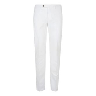 Pantaloni Torino Homme, Pantalons, Blanc, Taille: L Pantalon Stretch Delave