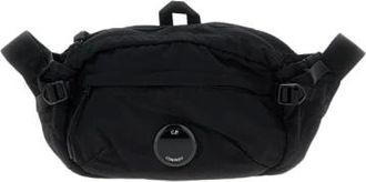 C.P. Company C.p. Company, Homme, Sacs, Noir, Taille: ONE Size Logo Nylon Waist Bag