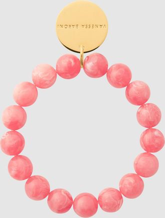 Vanessa Baroni Bracelet Mini Beads Flex Watermelon Marble