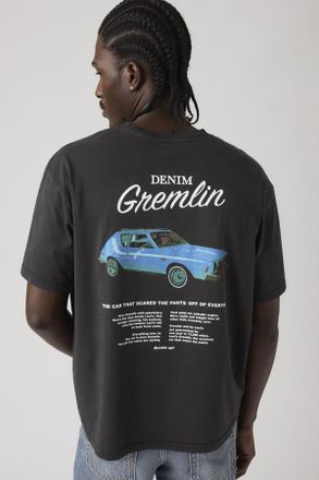 Levi's Boxy T-Shirt mit Grafik - Herren - Schwarz / Schwarz