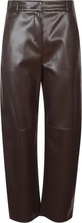 Max Mara Femme, Pantalons, Brun, Taille: 42 FR Pantalons