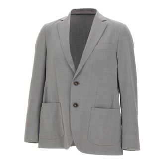 Roberto Ricci Design Rrd, Homme, Vestes, Gris, Taille: S Summer Wooltech Blazer