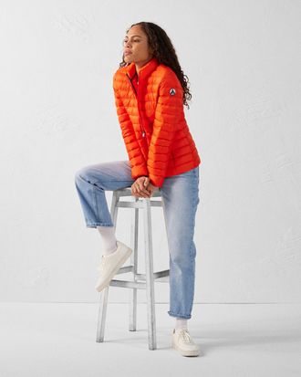 Jott Doudoune l&eacute;g&egrave;re Rouge feu Cha - Taille XS