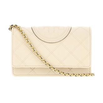 Tory Burch Femme, Sacs, Beige, Taille: ONE Size Fleming Crossbody