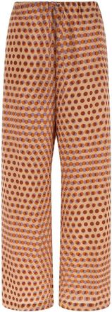 Dries Van Noten Femme, Pantalons, Multicolore, Taille: 40 FR Puvis Long Pantalons