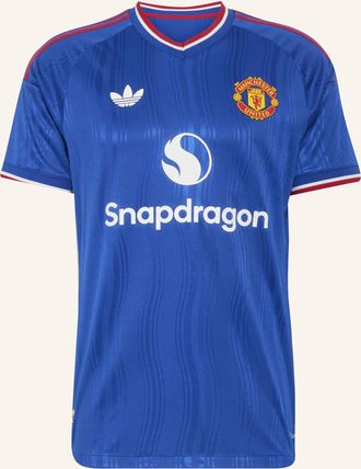 adidas Manchester United 26/27 Authentic Ausw&auml;rtstrikot blau