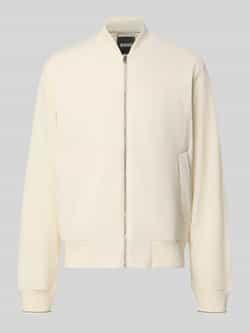 HUGO BOSS Regular Fit Sweatjacke aus reiner Baumwolle Modell Skiles 55