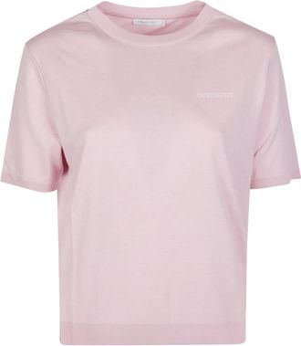 Patrizia Pepe Femme, Tops, Rose, Taille: 36 FR T-Shirt