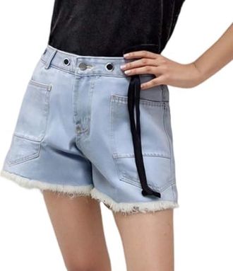 Generic Short Long Cargo Femme Cargo Randonn&eacute;e Marine Musculation Anti Entrainement Dormir Marche M&eacute;tallis&eacute; Extensible Nylon Pantacourt Destroy Ajust&eacute; Marque 