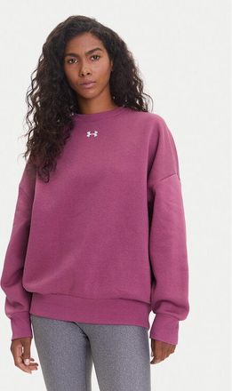 Under Armour Sweatshirt Ua Rival 1386463 Rosa Oversize