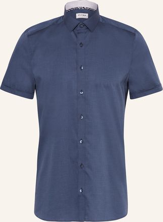 Olymp Kurzarm-Hemd Level Five Body Fit blau