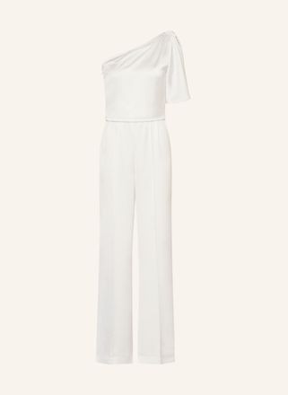 Riani Riani One-Shoulder-Jumpsuit Aus Satin weiss