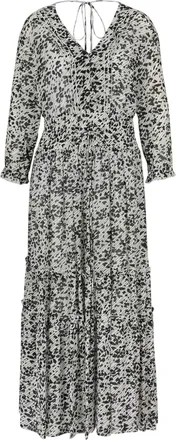 HUGO BOSS Dellima Wickelkleid f&uuml;r Damen, V-Ausschnitt (Braun)