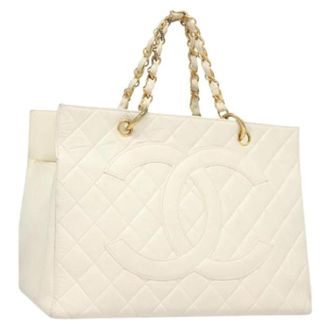 Chanel Pre-owned Vintage Caviar Skin Handtasche - - Pre-owned - Damen - Wei&szlig; - ONE SIZE