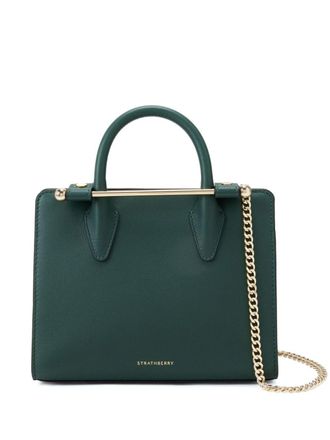 Strathberry The Strathberry Nano Handtasche - Gr&uuml;n
