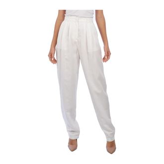 Emporio Armani Elegante Palazzo-Hose mit weitem Bein - - Trousers - Damen - Wei&szlig; - XS