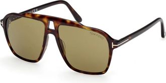 Tom Ford unisex, Accessoires, Brun, Taille: 56 MM Autari Lunettes de soleil