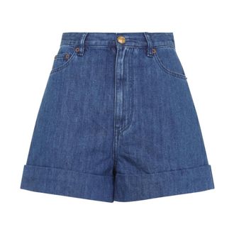 Valentino Stylische Denim Shorts f&uuml;r Frauen - - Shorts - Damen - Blau - W26