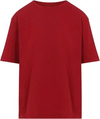 Khaite T-shirt Mae - Femme - Tops - Rouge - Taille: 40 FR