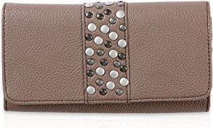 s.Oliver (Bags 39.408.93.8742 Portefeuille pour Femme 19 x 10 x 2 cm (l x H x P), Braun Bison 8623, 19x10x2 cm (B x H x T)
