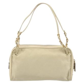 Prada Pre-owned Nylon Shoulder Bag - - Pre-owned - Damen - Beige - ONE SIZE