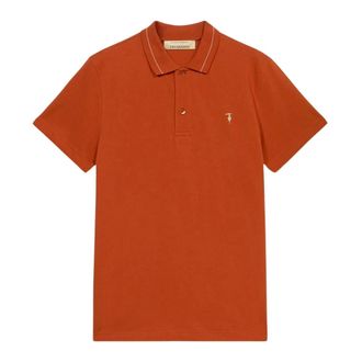 Trussardi Regular Fit Polo-Piquet - - Tops - Herren - Orange - S