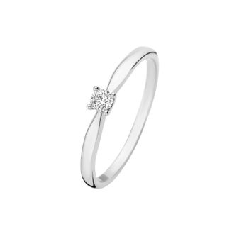 Isabel Bernard De la Paix Christine Ring mit Diamant - - Accessories - Damen - Grau - 48 MM