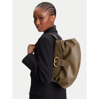 Pinko Handtasche PINKO Jolene Shoulder Classic PE 25 PLTT 102801 A270 Gr&uuml;n