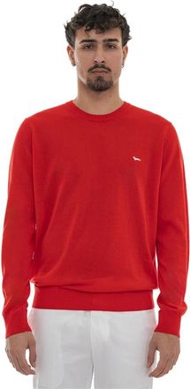 Harmont & Blaine Homme, Pulls, Rouge, Taille: 3XL Hrq770 Pullover col rond
