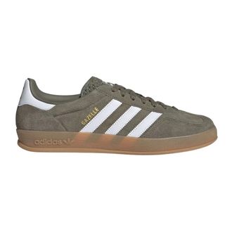 adidas Retro Gazelle Indoor Sneakers in Olive - - Sport - Herren - Gr&uuml;n - 42 2/3 EU