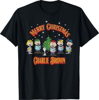 Peanuts Charlie Brown Merry Christmas Carol T-Shirt