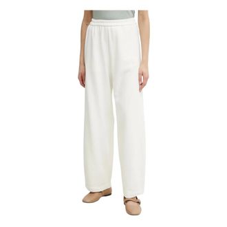 Forte_Forte Pantalon de jogging en coton - Femme - Pantalons - Blanc - Taille: 40 FR