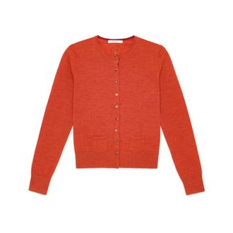 Maliparmi Maliparmi, Damen, Strickwaren, Orange, XSGr&ouml;&szlig;e