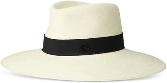 Maison Michel Femme, Accessoires, Blanc, Taille: M Casquette