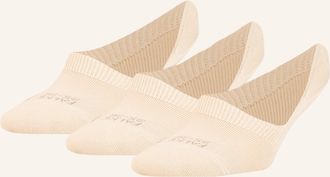 Falke 3er-Pack F&uuml;&szlig;linge Step High Cut beige