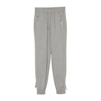 Ermanno Scervino Femme, Pantalons, Gris, Taille: 38 FR Track Pants