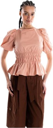 Pinko Pinko, Femme, Blouses et Chemises, Rose, Taille: 38 FR Joandra Top