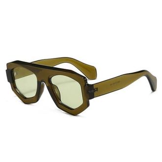 Generic Lunettes De Soleil D&eacute;coratives For Hommes, Vacances, Voyage, Sport, Ext&eacute;rieur(Green)