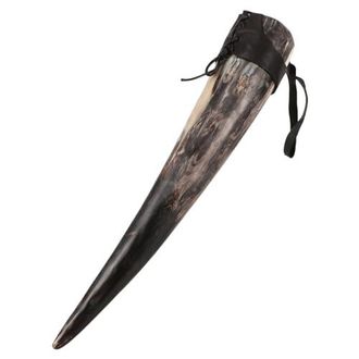 IFUNDOM Corne &agrave; Boire Viking Corne De Boeuf Large Capacit&eacute; Vintage Tasse M&eacute;di&eacute;vale Authentique Pour Bi&egrave;re Et Vin Mug D&eacute;coratif R&eacute;tro Naturelle