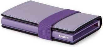 Secrid Mini porte-cartes avec &eacute;lastique en cuir