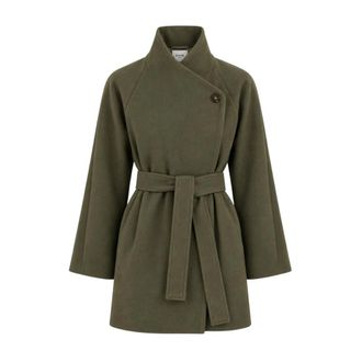 Marella Emmleccio Mantel - - Coats - Damen - Gr&uuml;n - 2XS