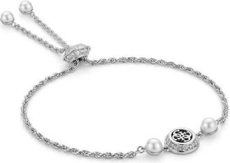 Guess Armband JUBB05 520JW Silberfarben