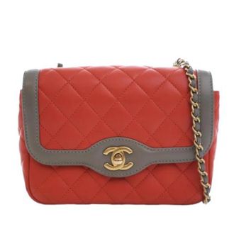 Chanel Pre-owned Quilted Crossbody Bag - - Pre-owned - Damen - Rot - ONE SIZE