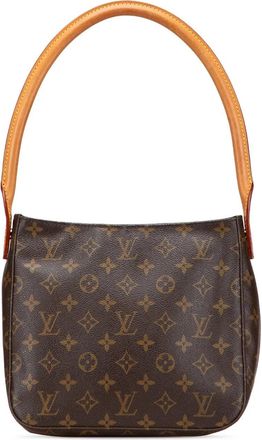 Louis Vuitton Hobo Bags - Monogram Looping MM - Gr. unisize - in Braun - f&uuml;r Damen