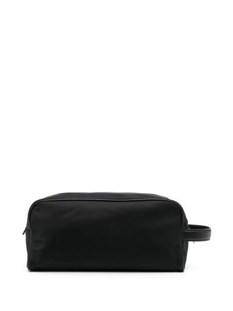 Dolce & Gabbana Logo-Print Nylon Wash Bag - Black