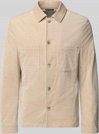 Mc Neal Slim Fit Hemdjacke aus Cord